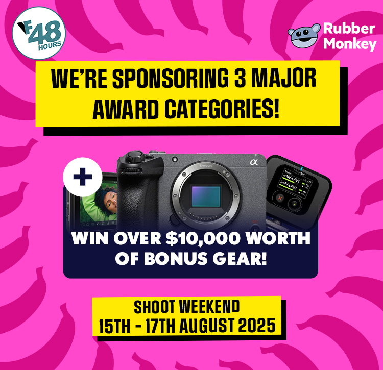 Rubber Monkey Powering Filmmakers with Epic Prizes! | 48HOURS 2026